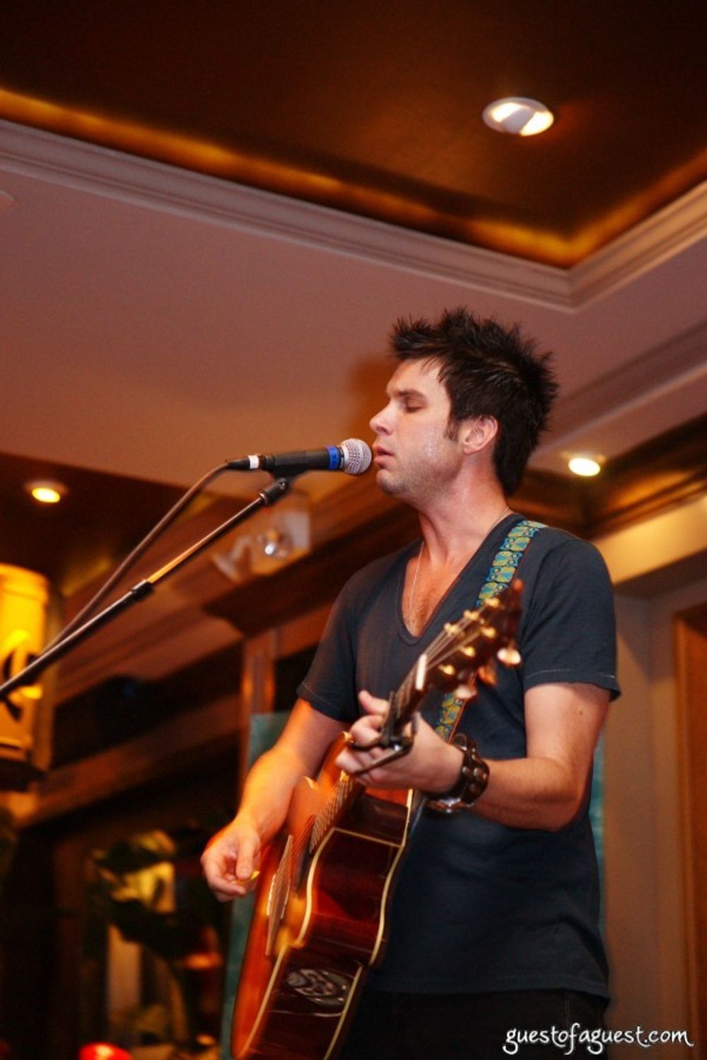 Howie Day Serenades Guests At Record Release Party