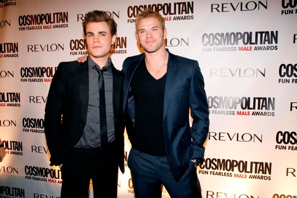 Kellan Lutz and Paul Wesley Ditch Their Fangs For Cosmo's Fun Fearless ...