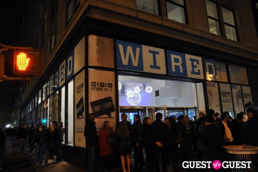 Geeking Out At The Wired Store Opening Night Party