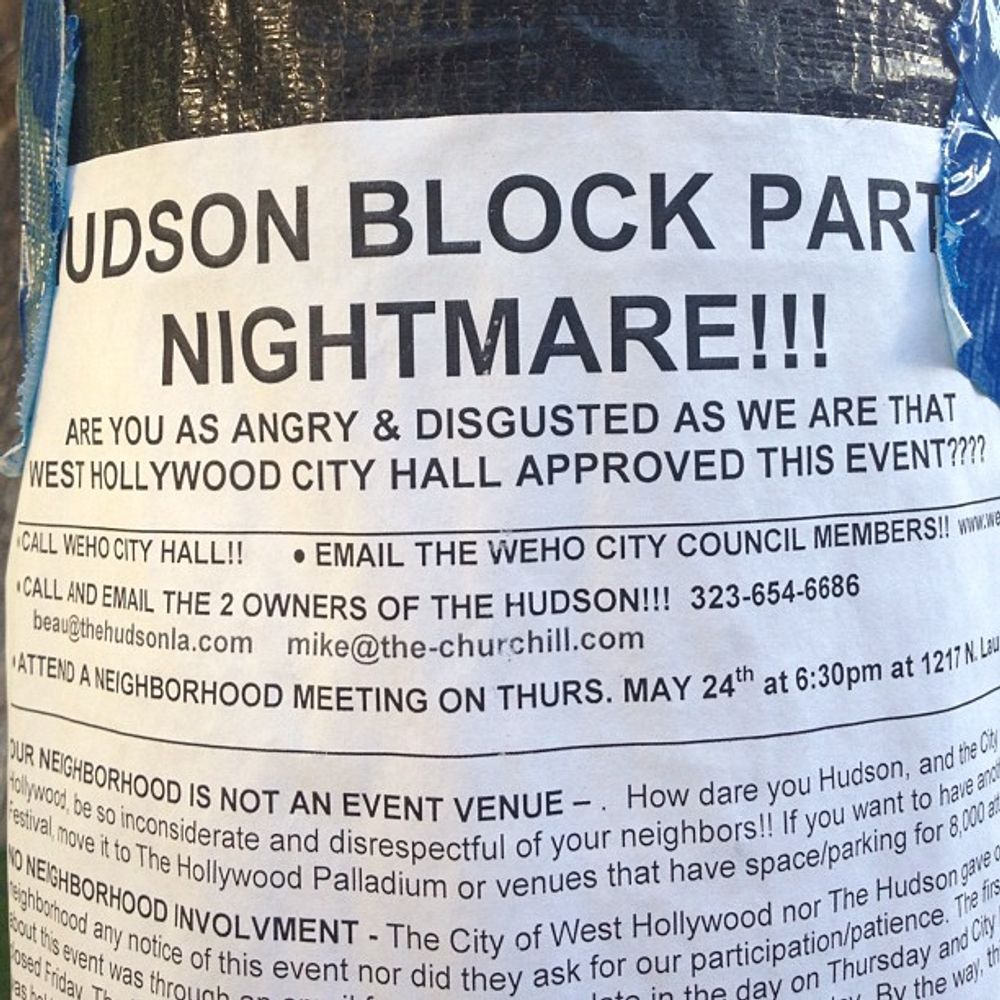 Sorry For Partying?: Hudson Block Party Neighbors Are *PISSED* (But It ...